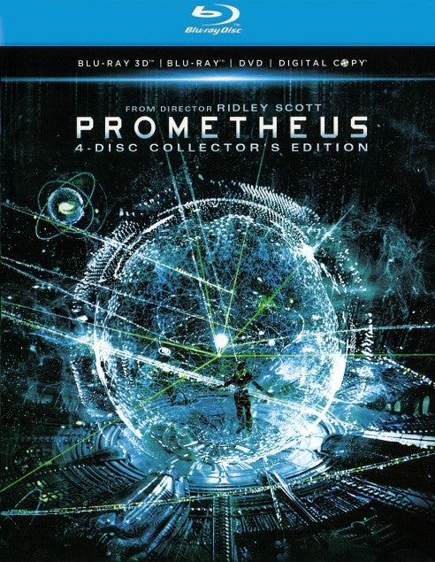 Prometheus (4-Disc Collector's Edition) (3D) – Yellow Dog Discs