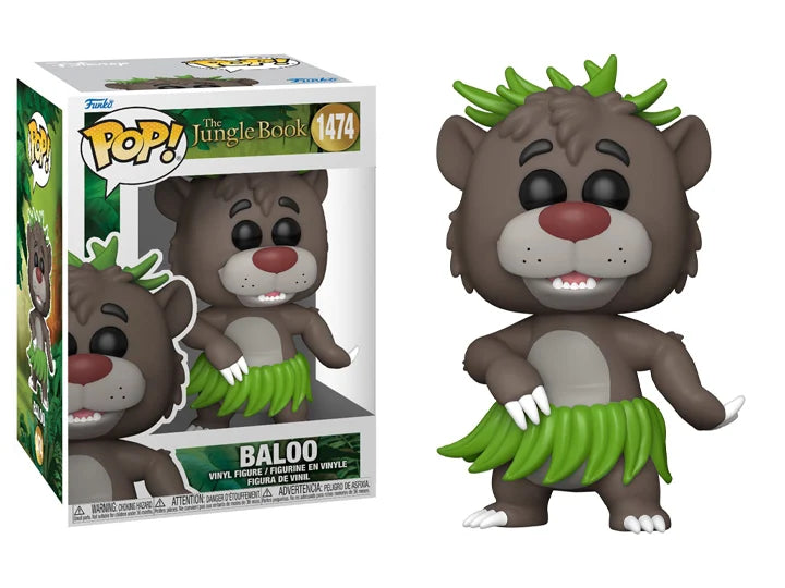 Funko Pop! Disney: The Jungle Book - Baloo – Yellow Dog Discs