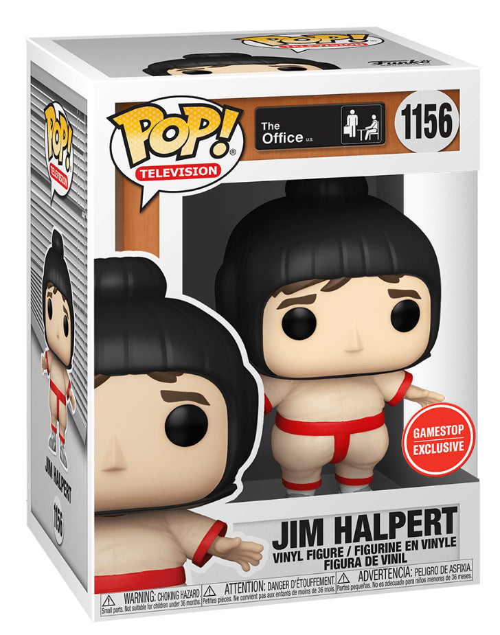 Funko Pop! Television: The Office - Jim Halpert (Sumo Suit) (Gamestop ...