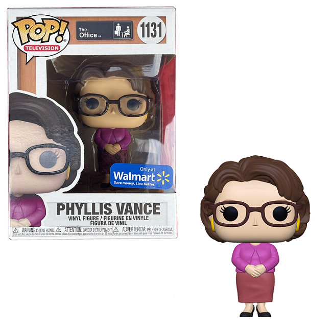 Funko Pop! Television: The Office - Phyllis Vance (Walmart) – Yellow ...