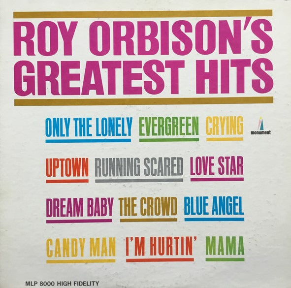 Roy Orbison – Yellow Dog Discs